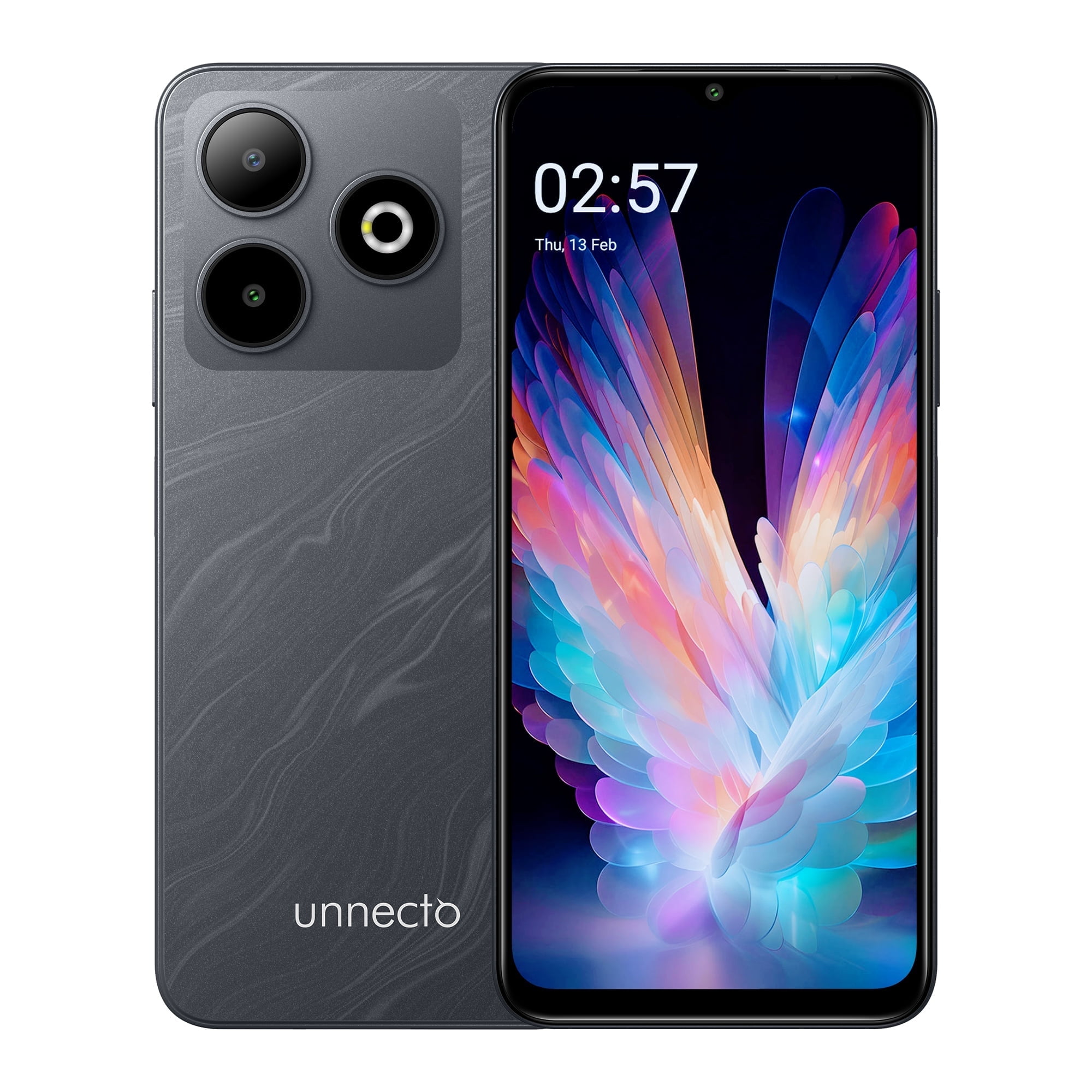 Unnecto Bolt 10 Smartphone, Dual SIM, Android 14, 6.56" HD+ Display ...