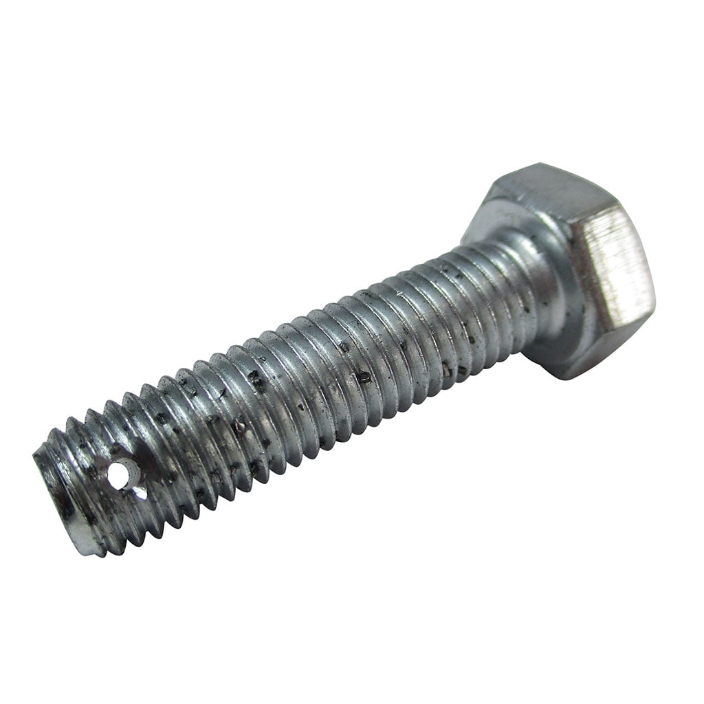 Bolt, 5/16-24 X 1-1/4", 1/16" Hole Drilled 3/32" From End, Zinc Plated ...