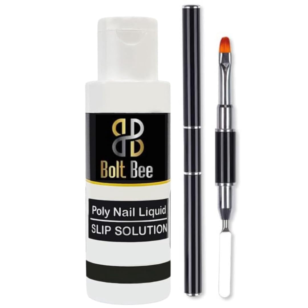 Bolt Bee Poly Extension Gel Kit Slip Solution for Nails with DualEnded ...