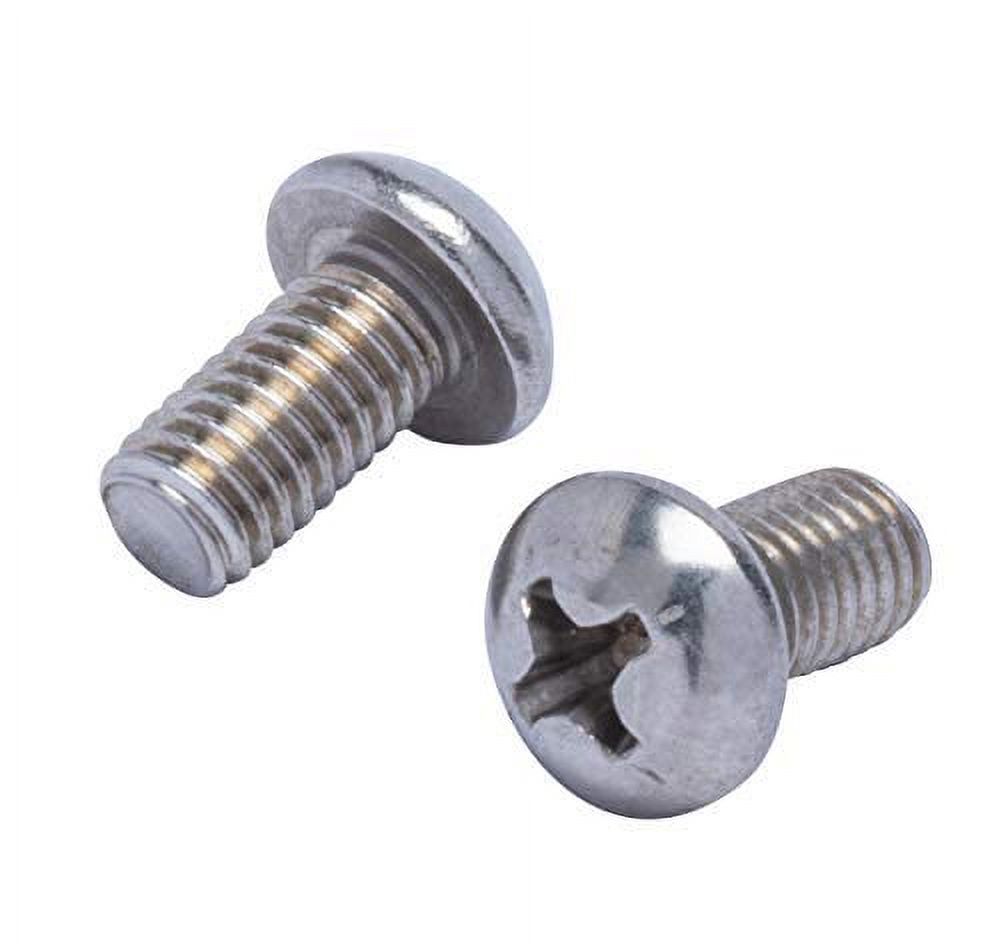 Bolt Dropper 10-32 X 3/8" Phillips Round Head Machine Screw, (100pc ...