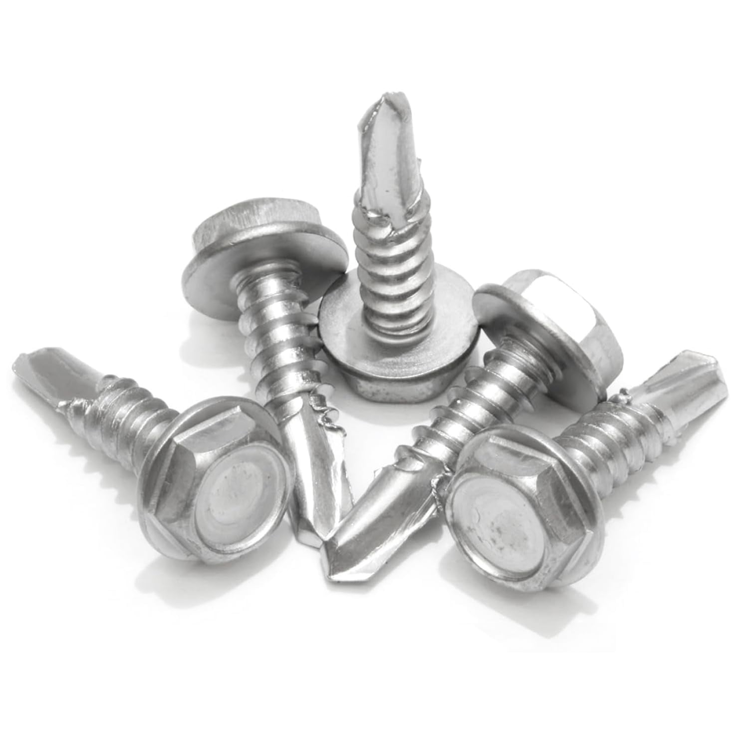 Bolt Dropper, Stainless Steel TEK Screws, #10 x 3/4-Inch, Pack of 100 ...