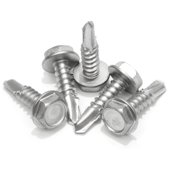 Bolt Dropper #10 x 3/4-Inch Stainless Steel TEK Screws - Pack of 100 ...
