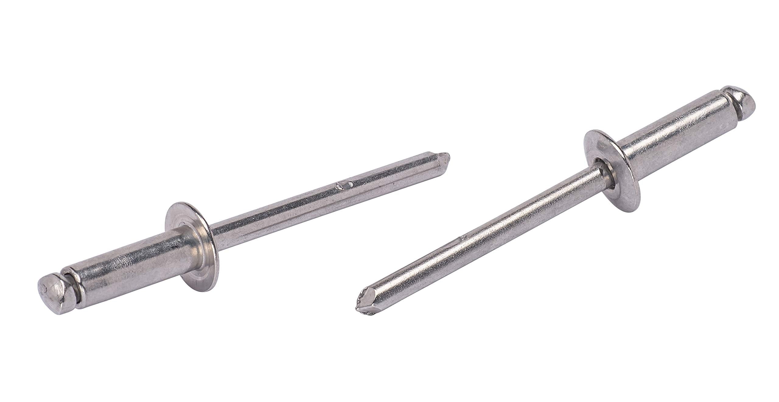 Bolt Dropper 66 Stainless Rivets (100pc) 3/16" Diameter, Grip Range (1/ ...