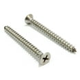 Bolt Dropper #8 X 1-1/2'' Stainless Flat Head Phillips Wood Screw, (100 ...