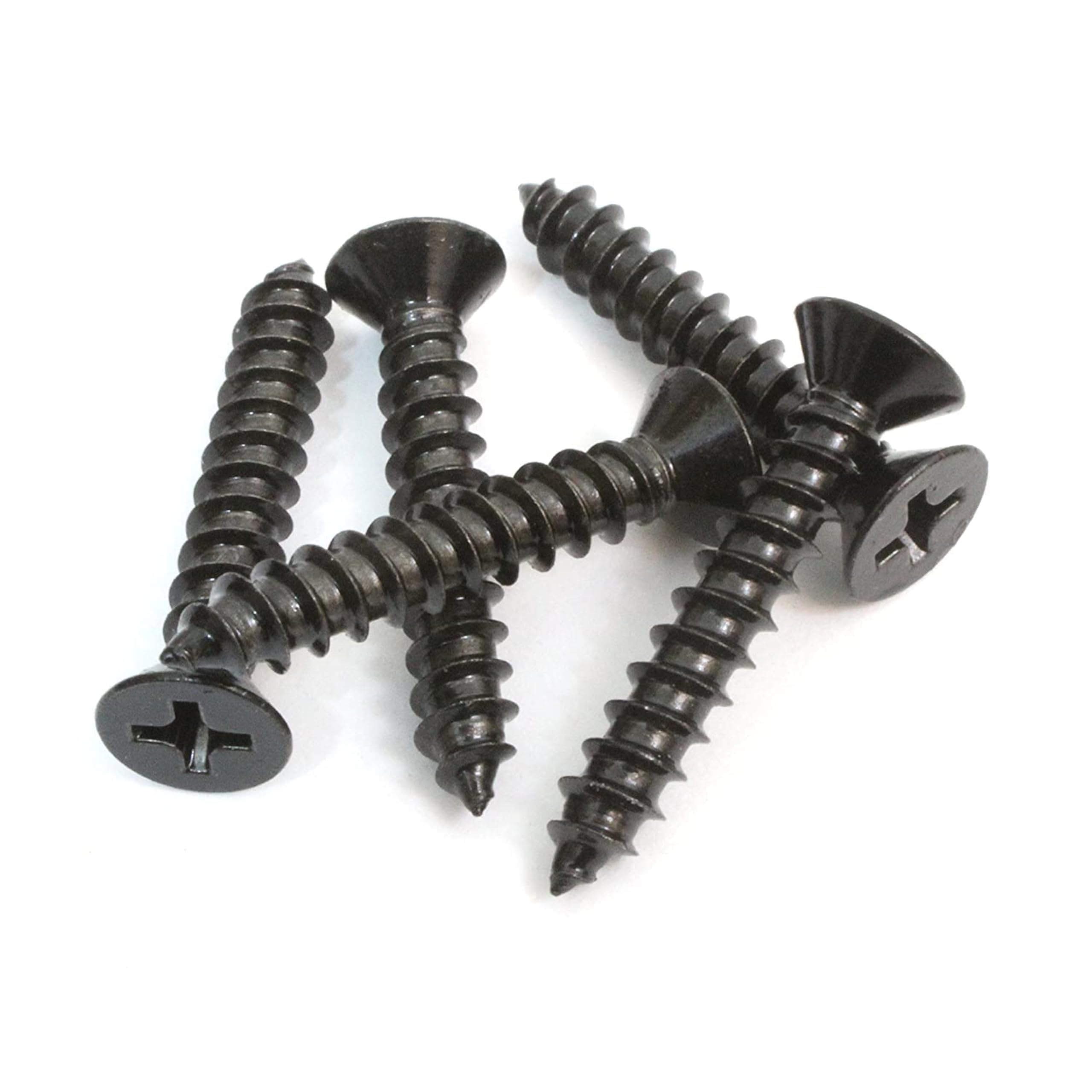 Bolt Dropper Stainless Steel #8 x 1-1/2 Inch Flat Head Wood Screws Pack ...