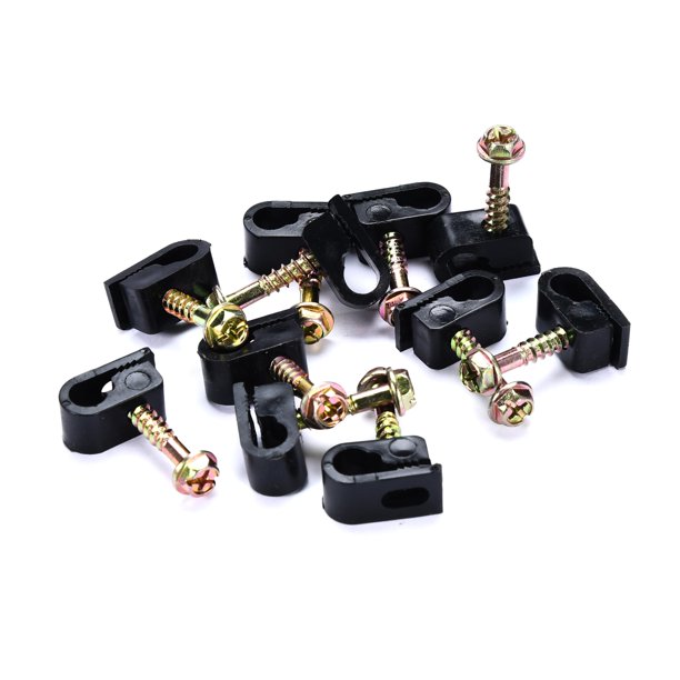 Bolt Dropper Coaxial Cable Clips - Electrical Wire Cable Clip for Cable ...