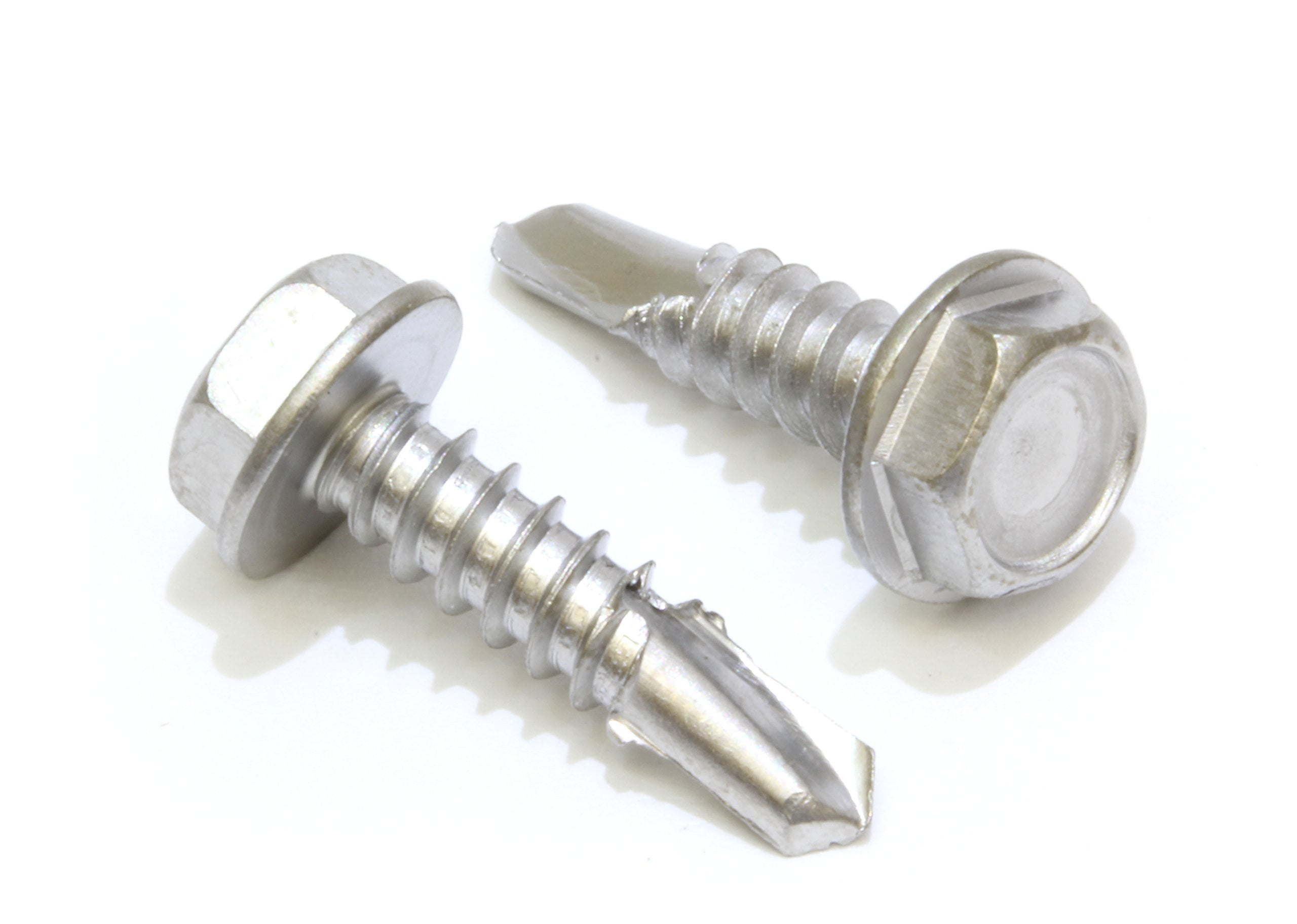 Bolt Dropper No. 10 x 1/2" Hex Washer Head Self Drilling Screws - Self ...