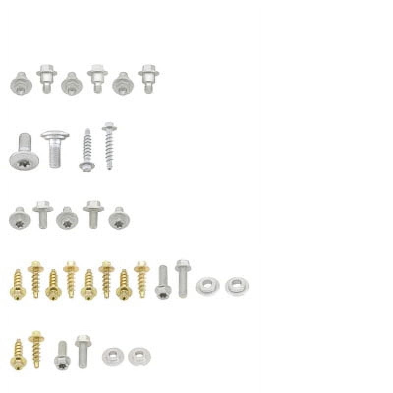 Bolt Full Plastics Fastener Kit For TM, Husqvarna, KTM - Walmart.com