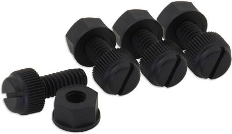 Bolt LPFNYLON Hardware Nylon License Plate Fastener Kit - Walmart.com