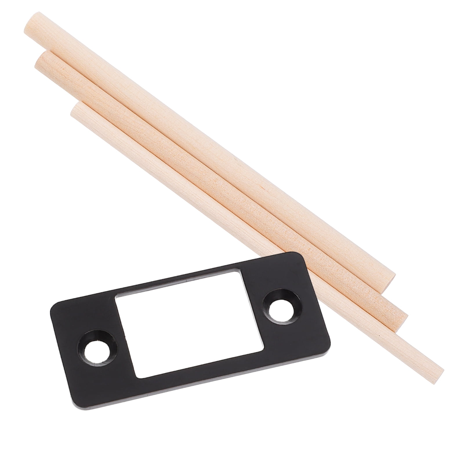 FONDOTIN Bolt Lock Hitch Pin Metal Snap Fasteners Black 1Set 2.2x1x0 ...