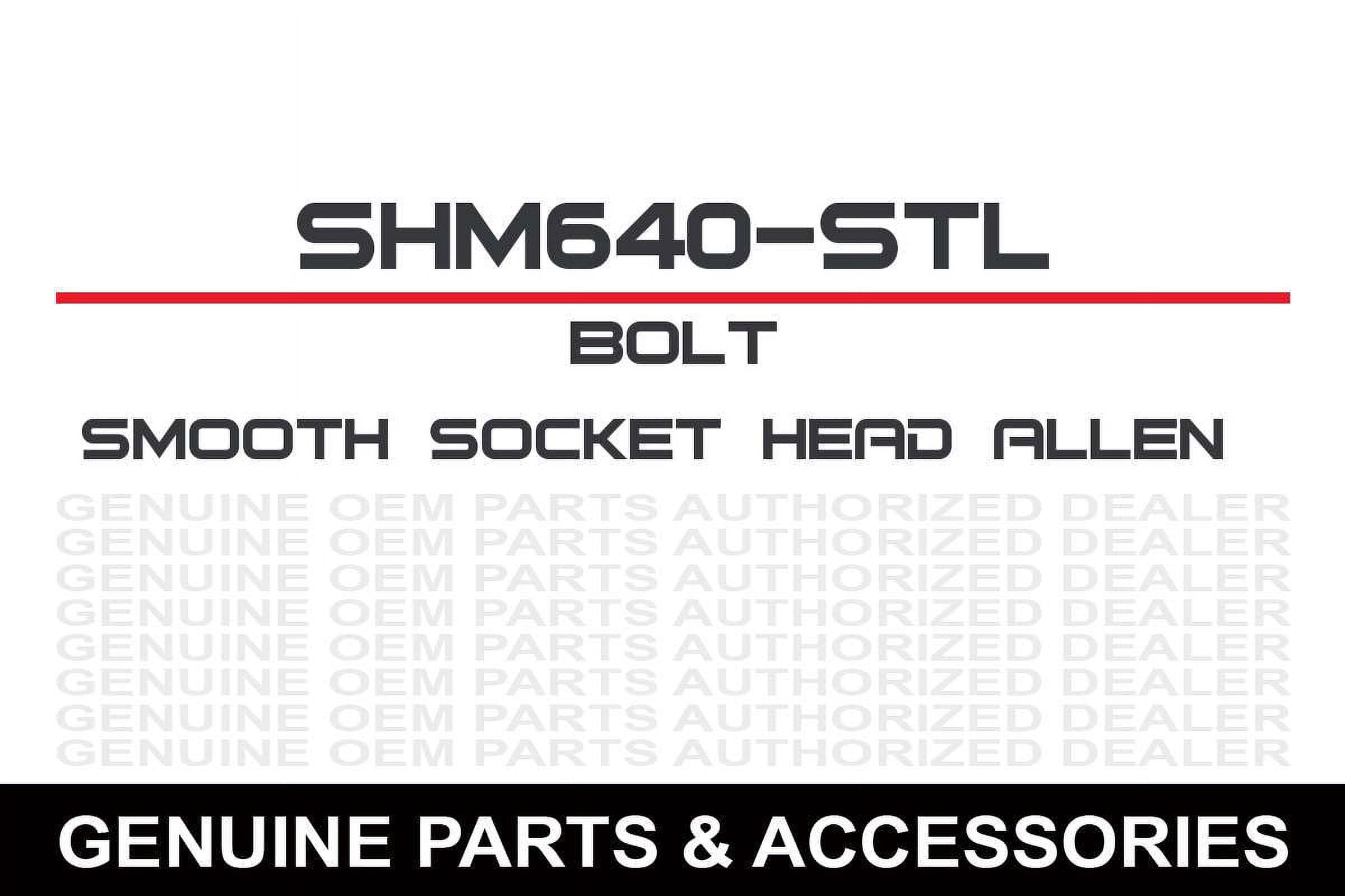 Bolt MC Hardware 024-50640 Smooth Socket Head Allen Bolts - M6 x 1.0 x ...