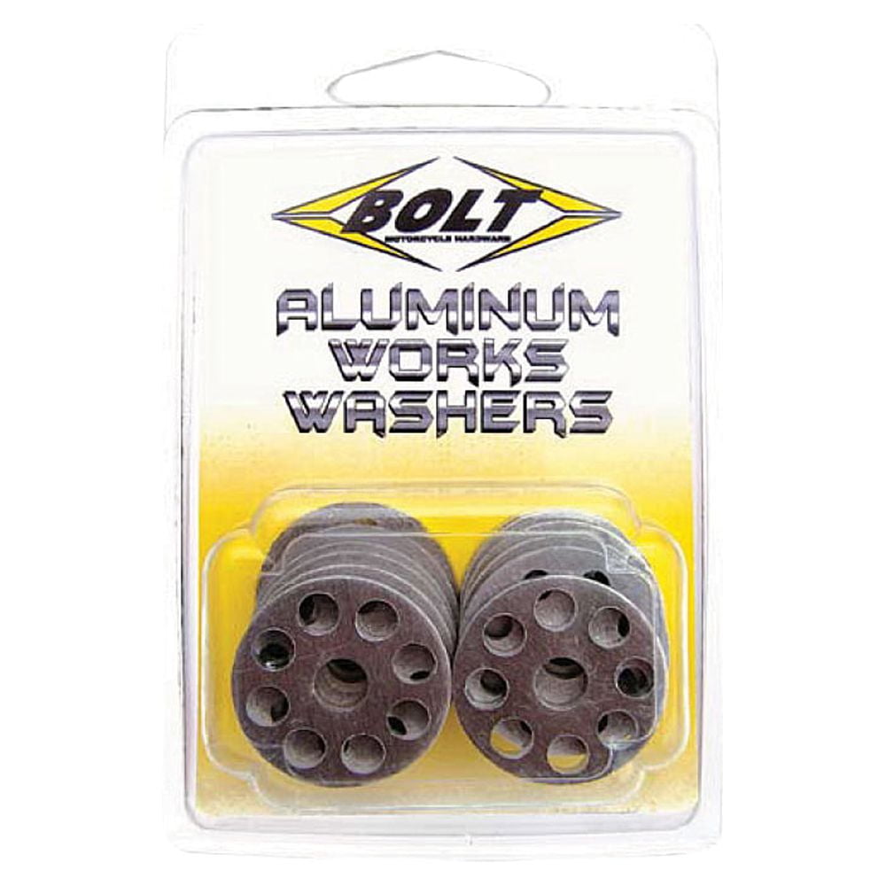 Bolt Motorcycle Accessories 2009-AWW.25 Aluminum Works Washers ...