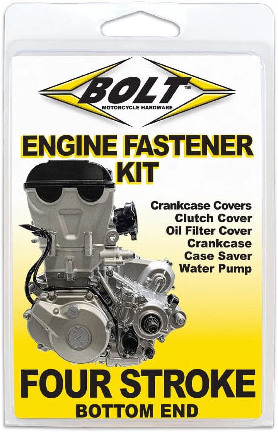 Bolt Motorcycle Accessories E-CF2-1017 Engine Fastener Kit - Walmart.com