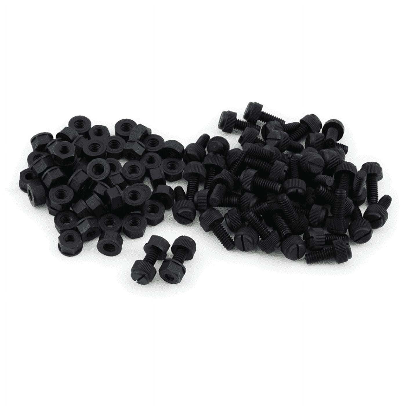 Bolt Mc Hardware LPFB50 Nylon License Plate Bolts/Nuts - Walmart.com