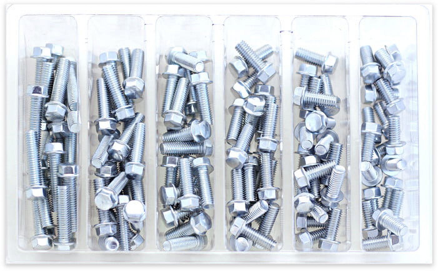 Bolt Motorcycle Hardware, Inc Svc M6 8Mm Hex Flng Bolt Asst1 Sv-M6Hexf ...