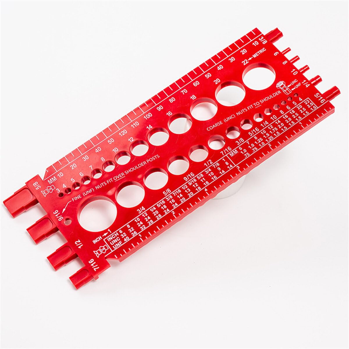 Bolt Nut Thread Checker Inch & Metric Thread Tester Bolt Gauges Metric ...