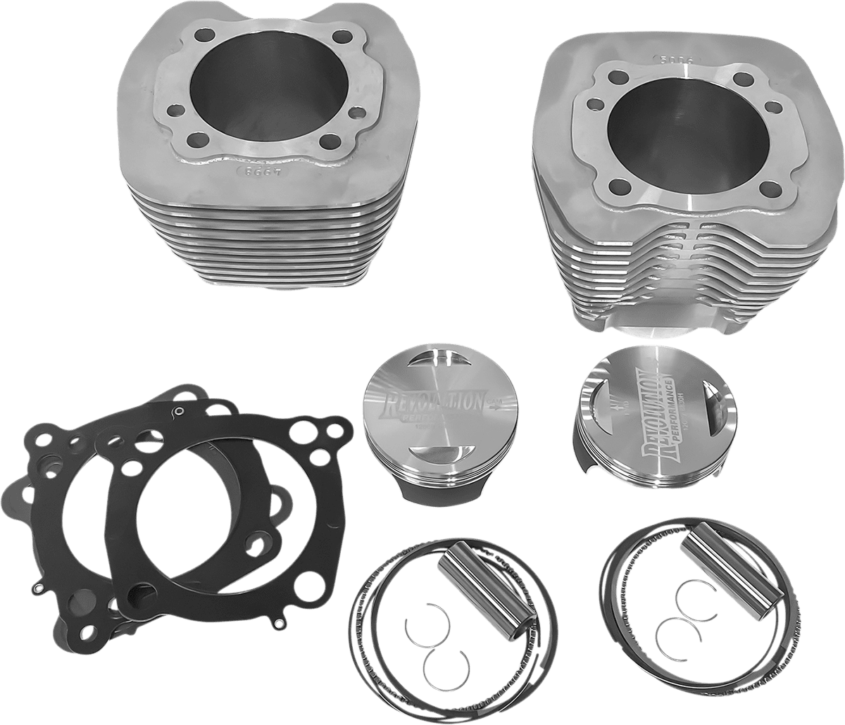 Bolt-On Big Bore Kit (107in. Flat Top), Bore 3-15/16in. - 10:1 ...