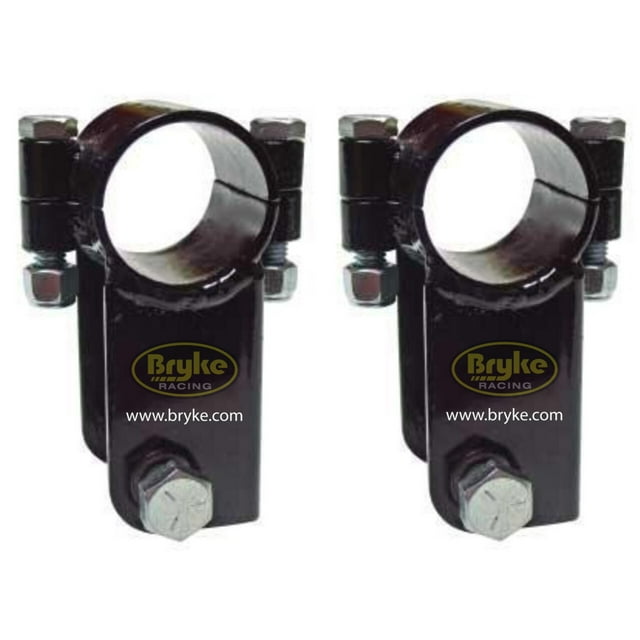 Bolt-On Shock Mount Clamps to 1-1/2 Tubing 3 center to center Bolt on ...