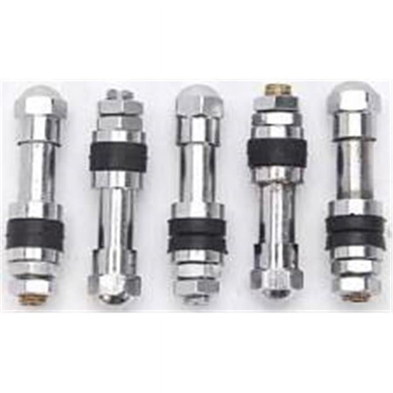 Bolt-On Valve Stem Steel Chrome Spindle Mount Wheels - Pack of 5 ...