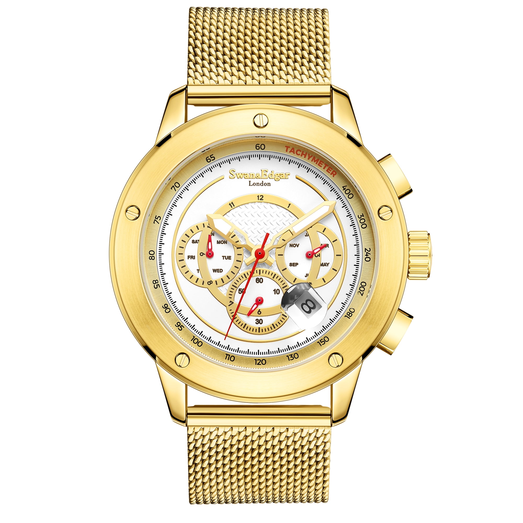 Bolt Racer Automatic Gold Limited Edition Watch - Walmart.com
