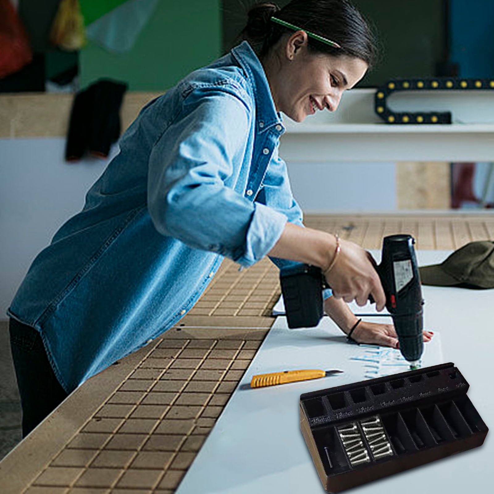 Bolt and Screw Sorter Tray with Measuring Slots - Precision Hardware ...