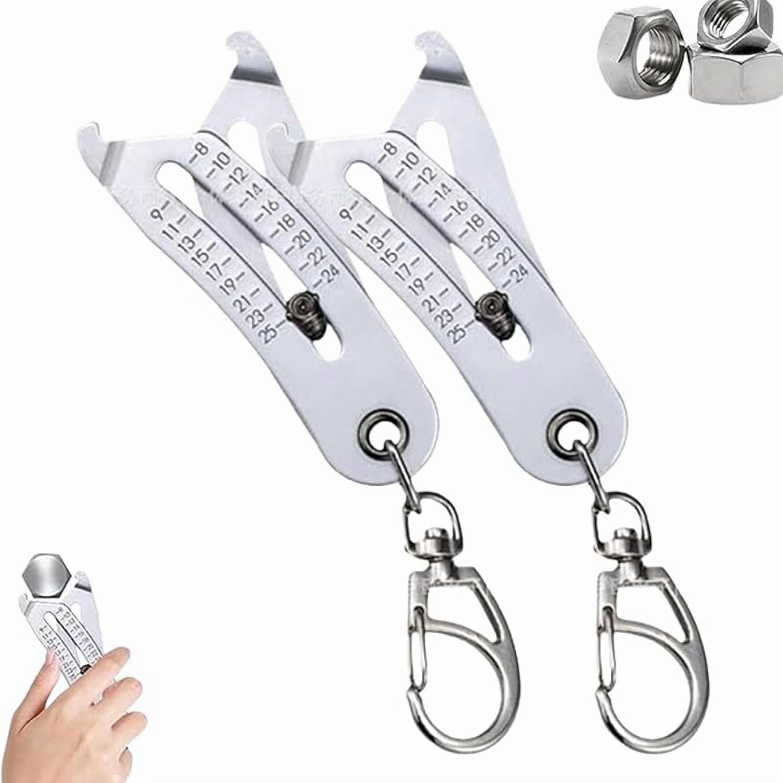 Bolt Size Finder, Quickly Determine Socket Sizes, Portable Precise ...