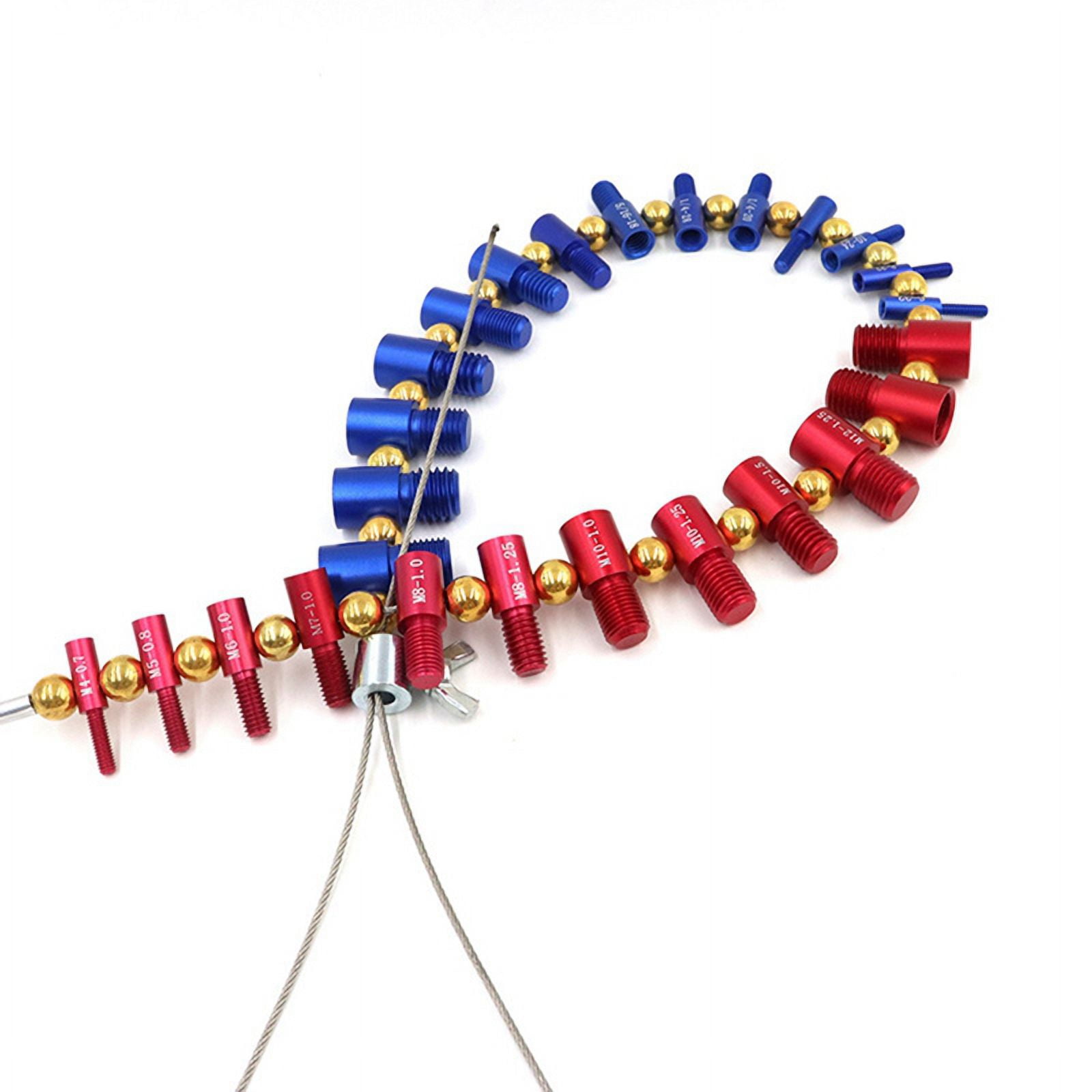 Bolt Size and Thread Gauge-Thread Pitch Gauge-Nut and Bolt -26 Male ...