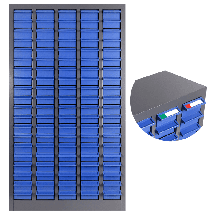 Bolt and Nut Storage, Eco-Friendly Electrostatic Finish, Anti-Slip ...