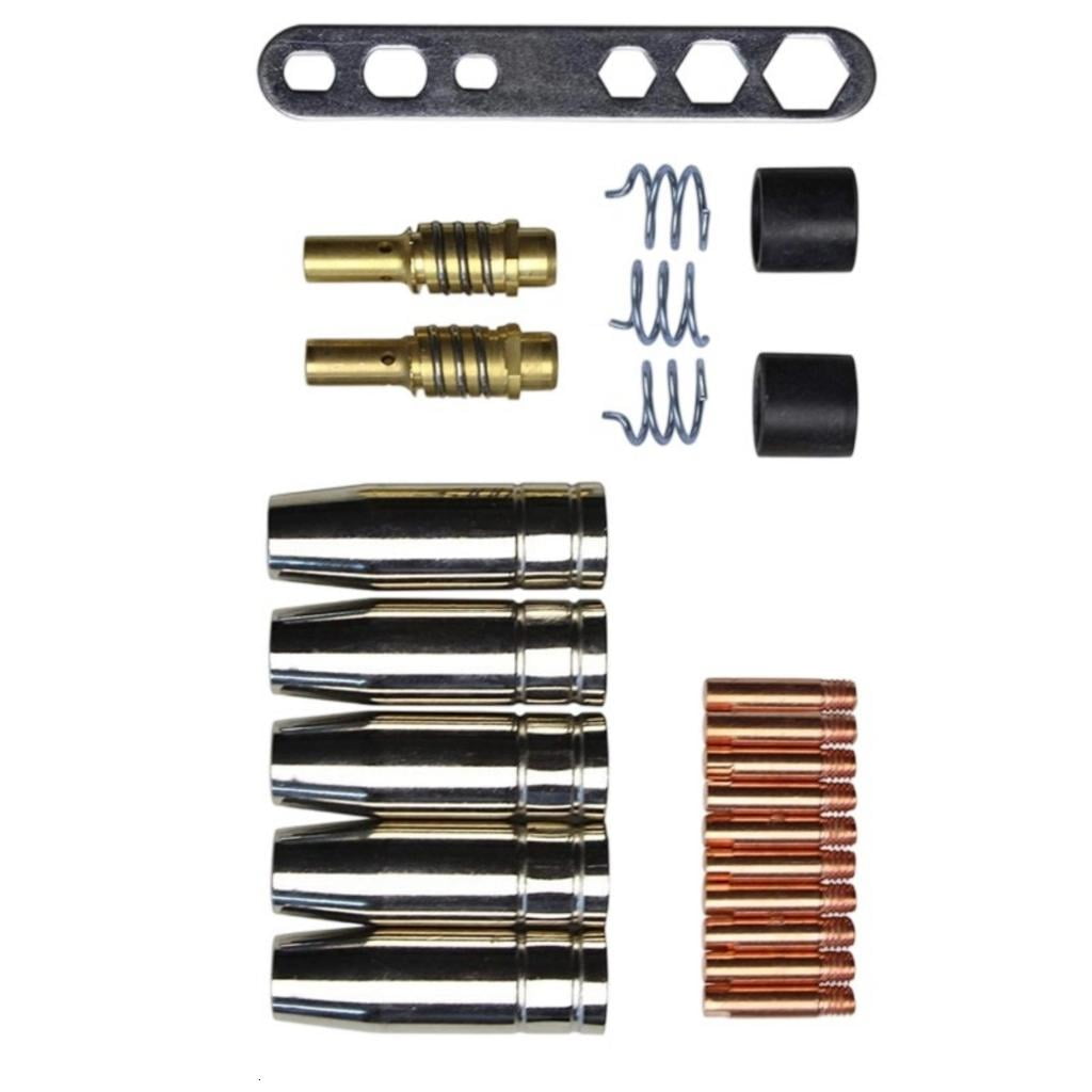 Bolted 0.8mm Welding Nozzle And Tip Set Heat Resistant For MOVE ...