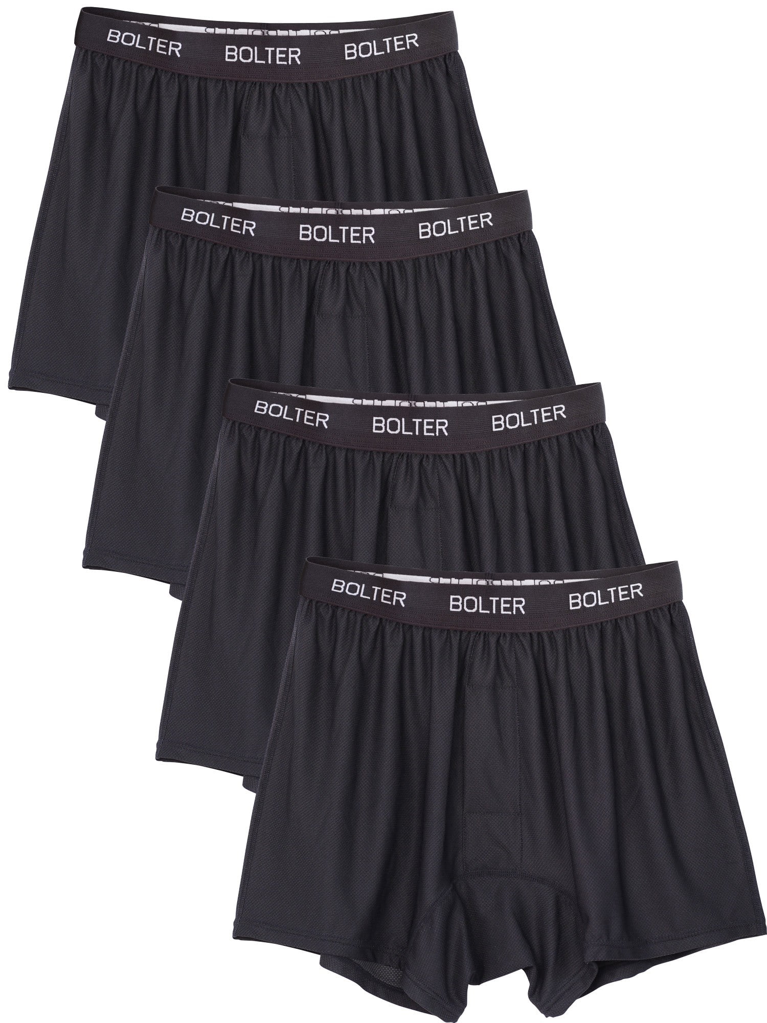 Free Shipping! Bolter Men's 4 Pack Performance Boxers Shorts (XX-Large ...