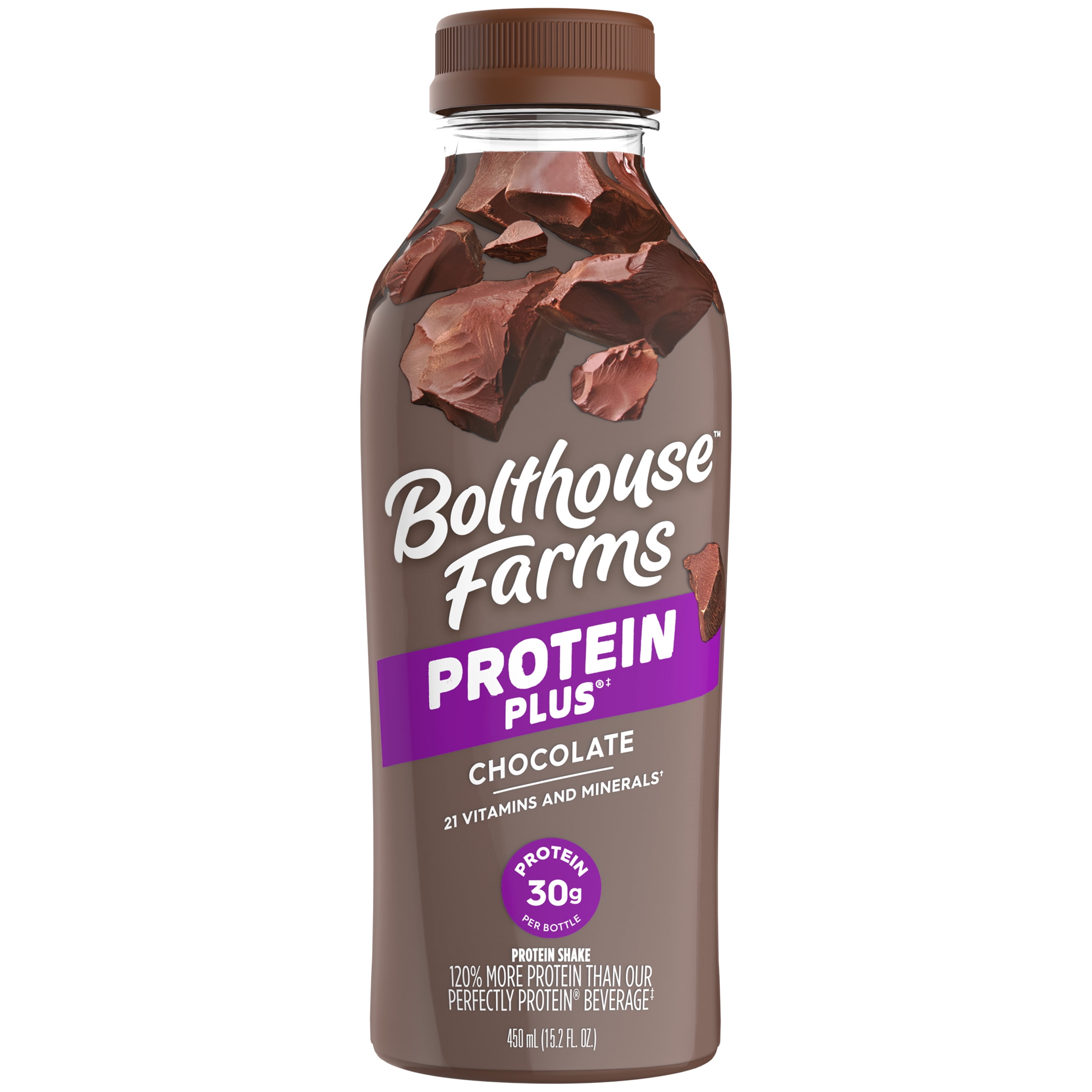 Bolthouse Farms Protein Shake, Protein Plus Chocolate, 15.2 fl. oz ...