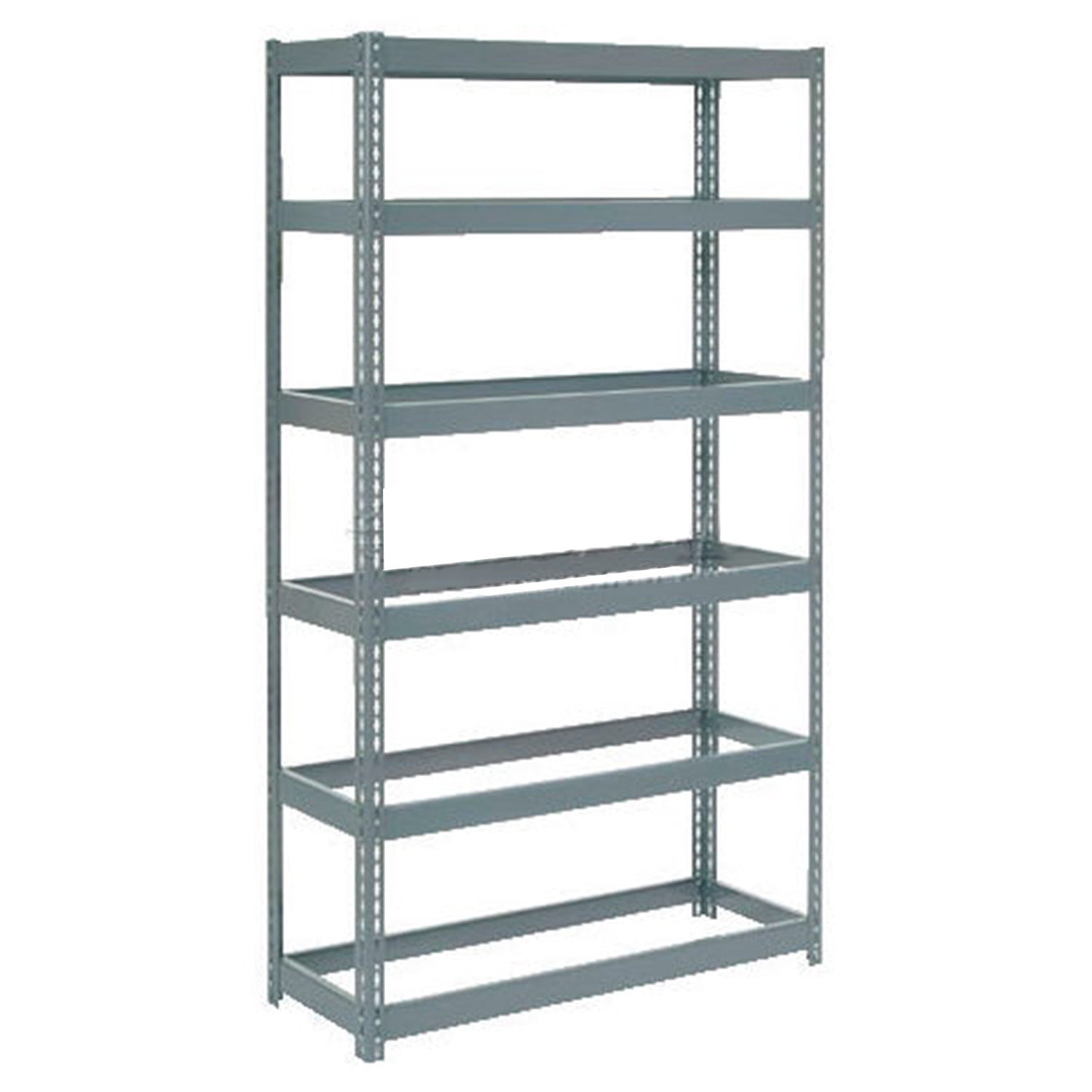 Boltless Extra Heavy Duty Shelving 48"W x 12"D x 84"H, 6 Shelves, No ...