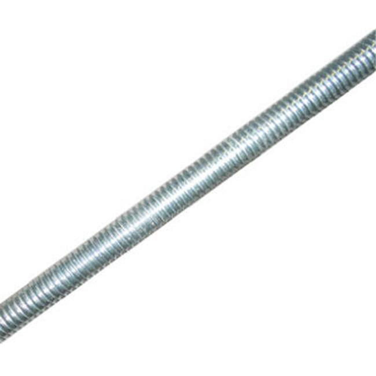 SteelWorks 36 in. L Low Carbon Steel Threaded Rod - Walmart.com