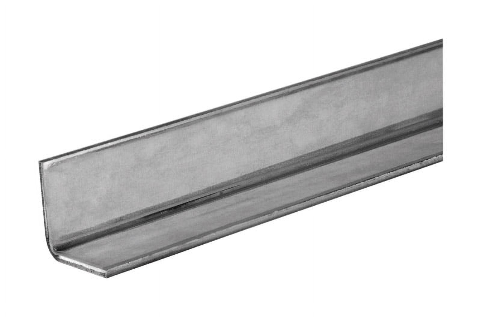 Boltmaster Steelworks 1in. X 72in. Angle Bar Zinc 11131 - Pack of 5 ...