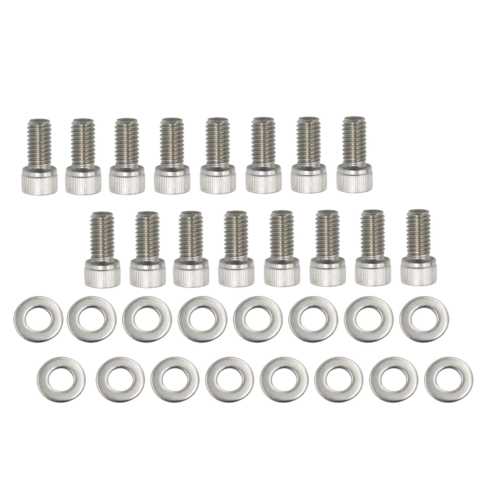 Bolts,Steel Kit Block Allen Socket Head 351w 351c 5.0l Header Stainless ...
