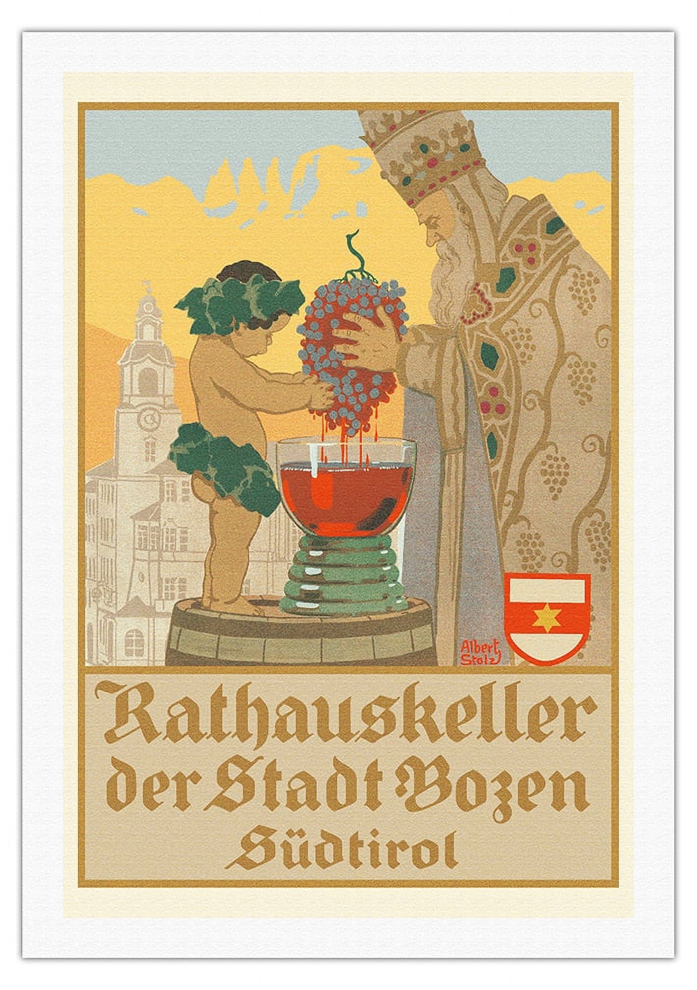 Bolzano South Tyrol Italy - Rathauskeller Restaurant - Wine and Spirits ...