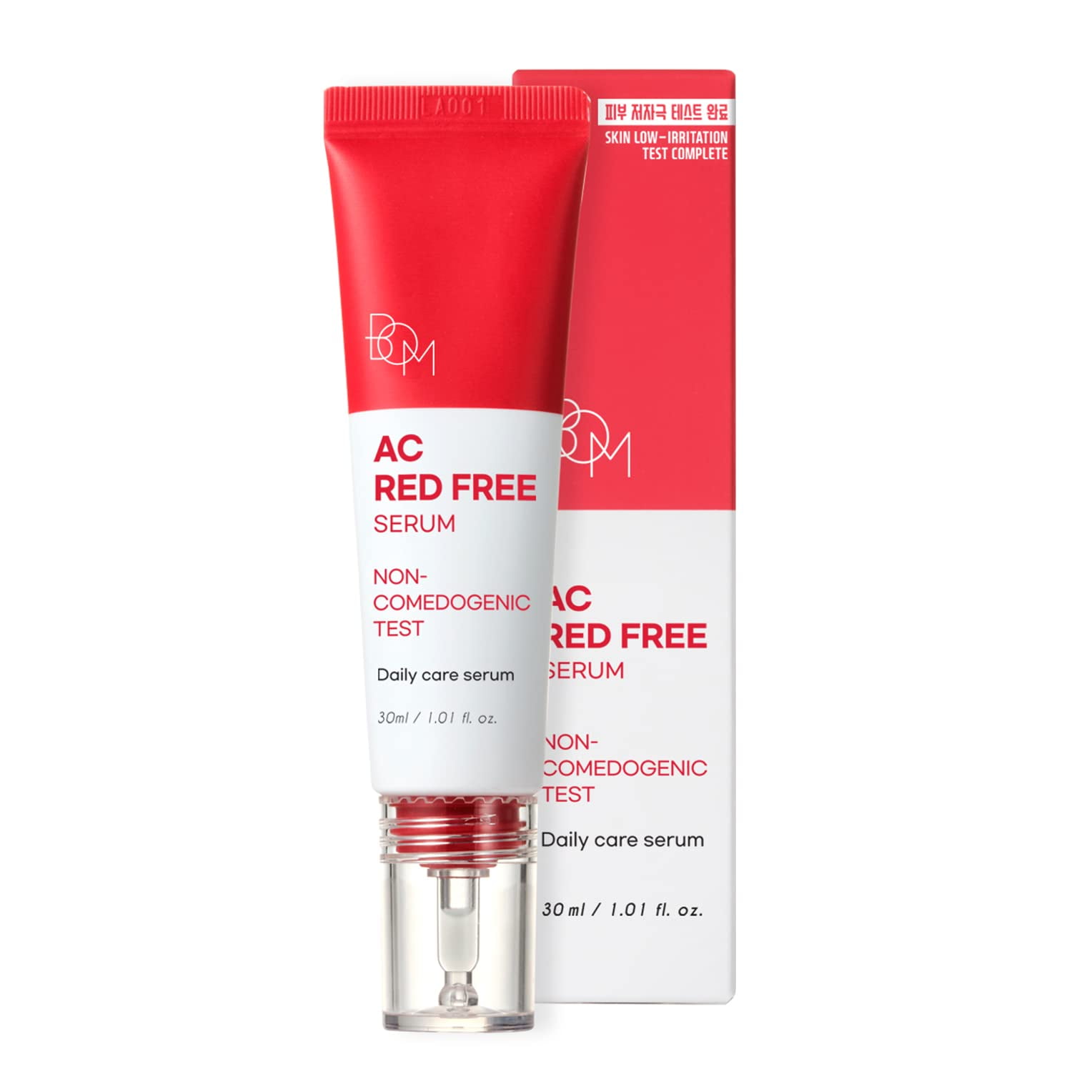 Bom AC Red Free Serum 30ml Non Comedogenic Face Serum Salicylic Acid ...