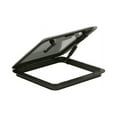 Bomar Black with Smoked Acrylic Lens Boat Hatch Package with Trim Ring ...