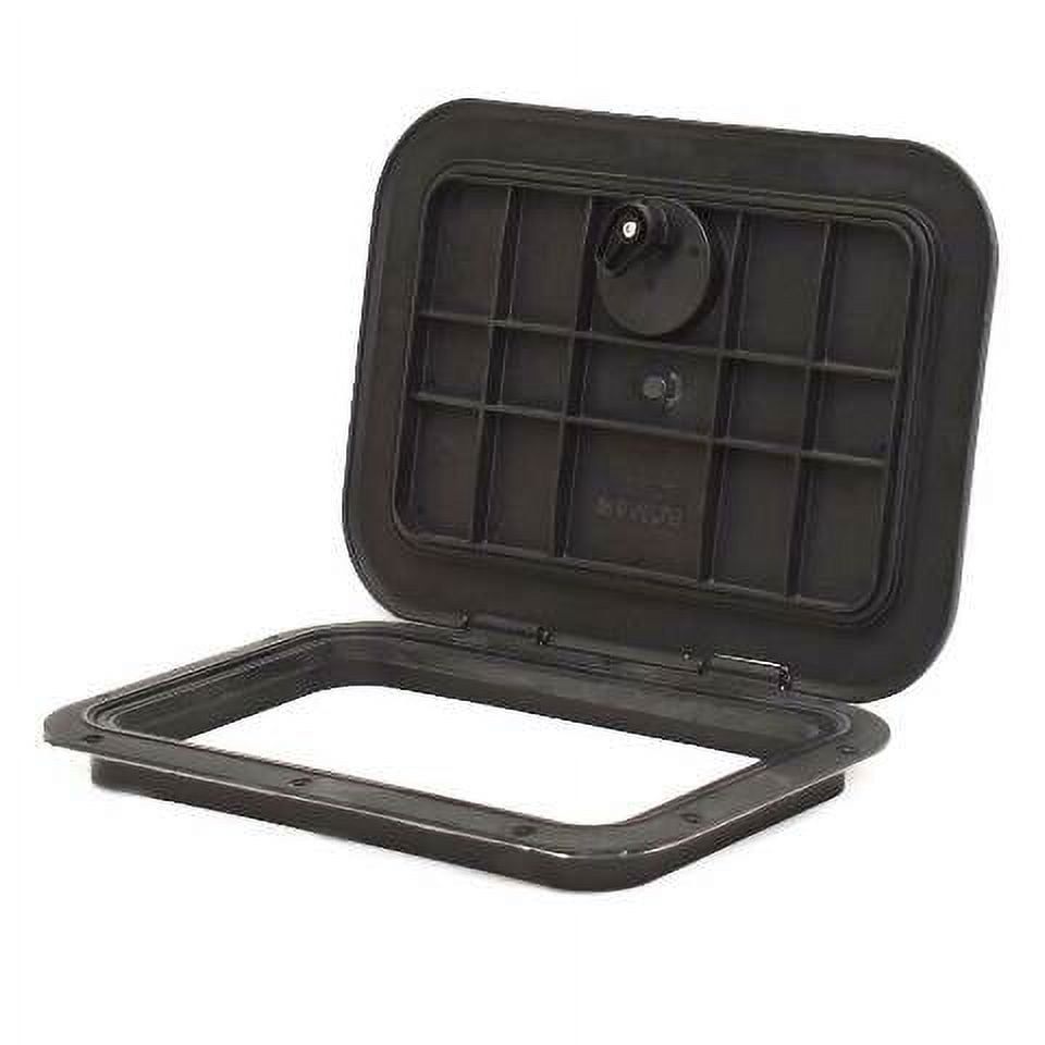 Bomar Boat Inspection Hatch G7711-11TMT | 7 x 11 Inch Black Plastic ...