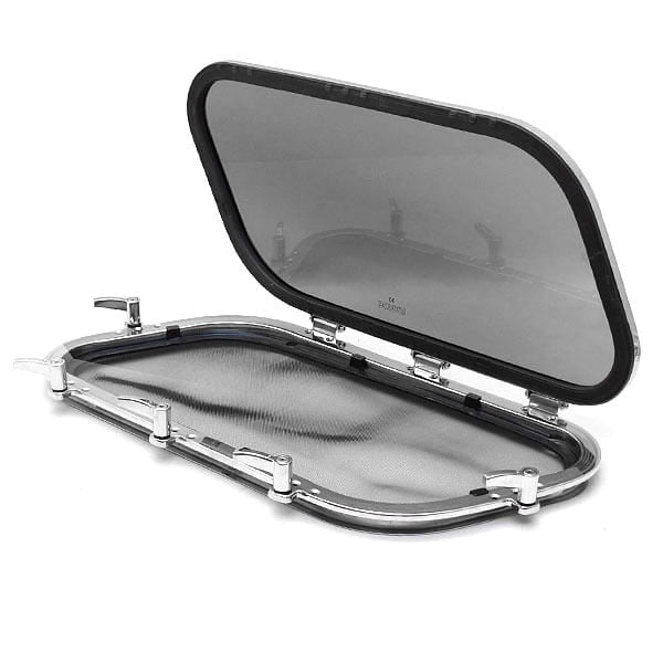 Bomar Boat Port Window S321POR-.75-LSA | Four Winns 060-2180 w/ Screen ...