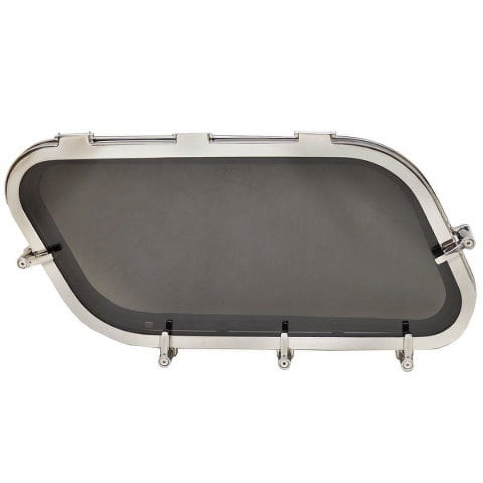 Bomar Boat Side STB Port Window S321STB-.75-LSA | W/ Screen - Walmart.com