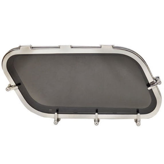 Bomar Boat Side STB Port Window S321STB-.75-LSA | W/ Screen - Walmart.com