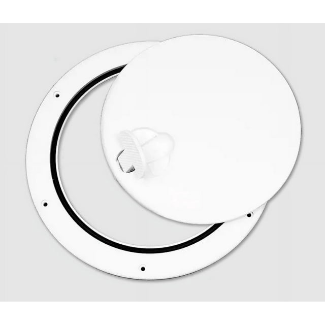 Bomar Deck Plate 8" Locking White, Mfg# G840W, Quantity 1 - Walmart.com