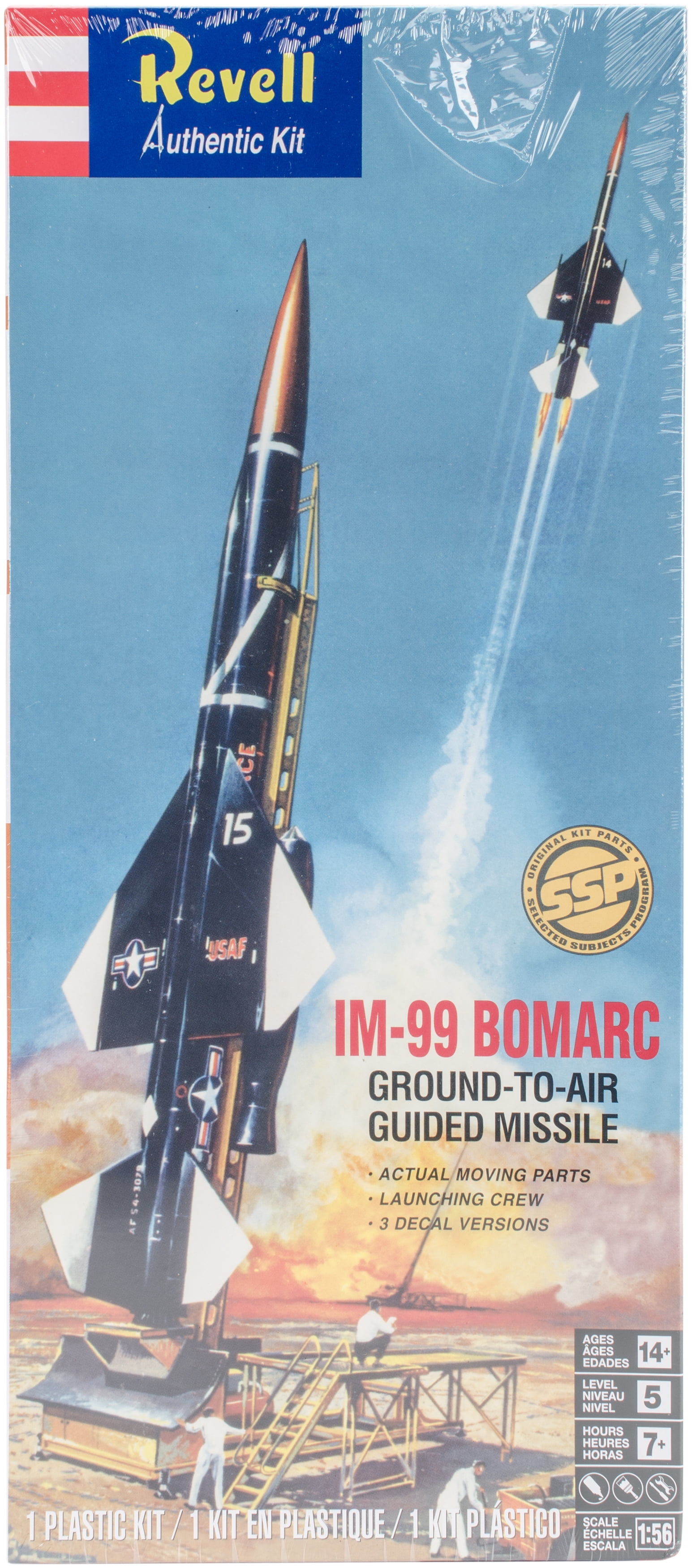 Revell 85-1806 M-99 Bomarc Missile Plastic Model Kit - Walmart.com