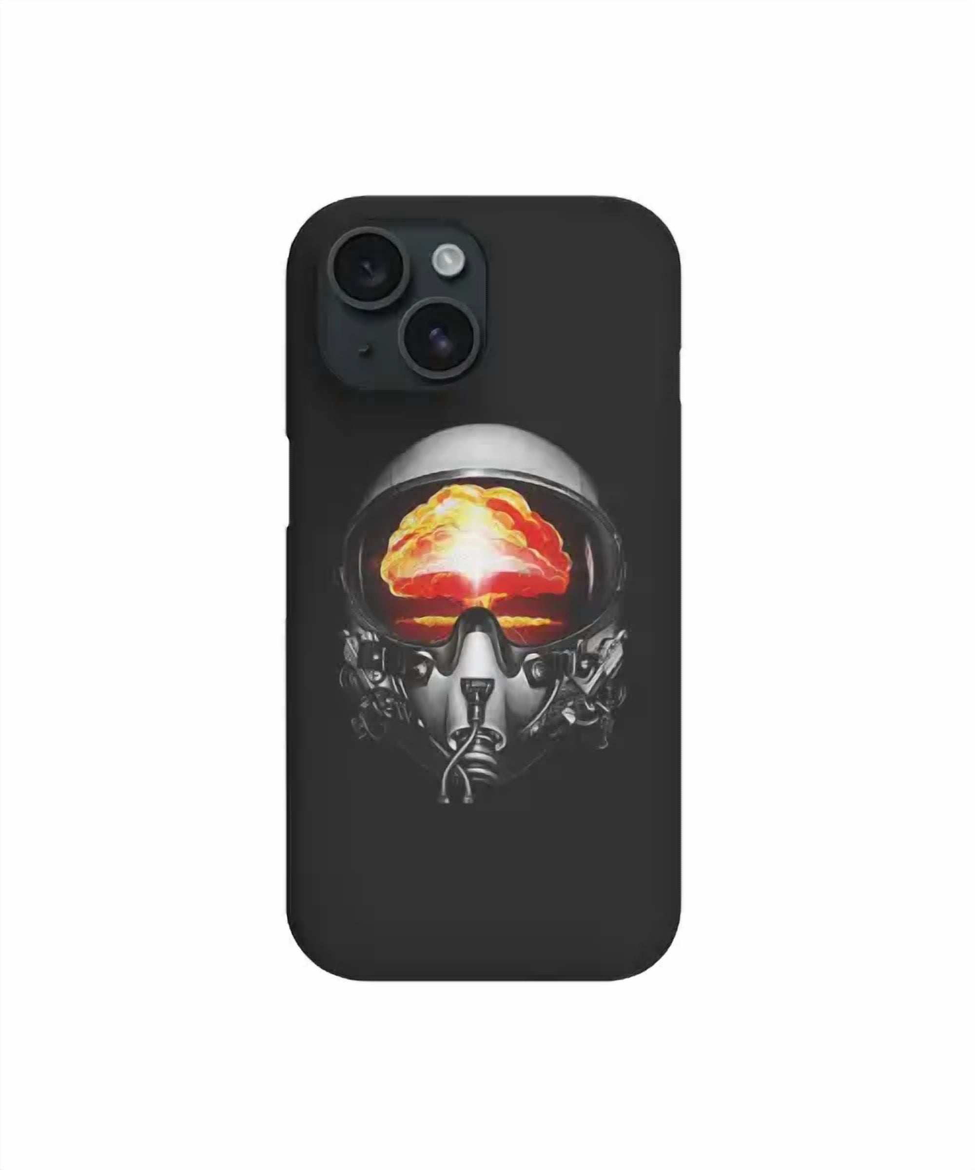 Bomb Funny Explosion Cartoon Comic Art Phone Case for iPhone 16 15 14 ...