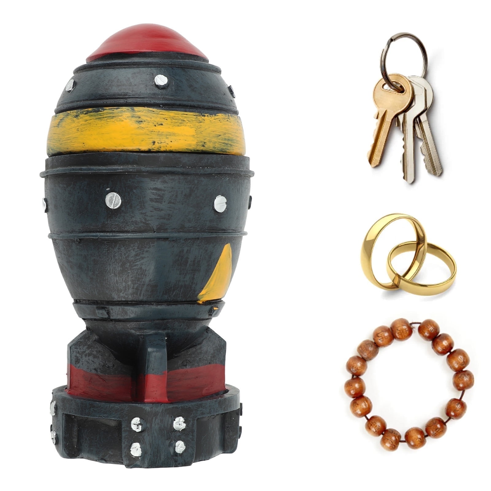Bomb Storage Box ,3D Mini Nuke Bomb Model Resin Storage,Retro ...