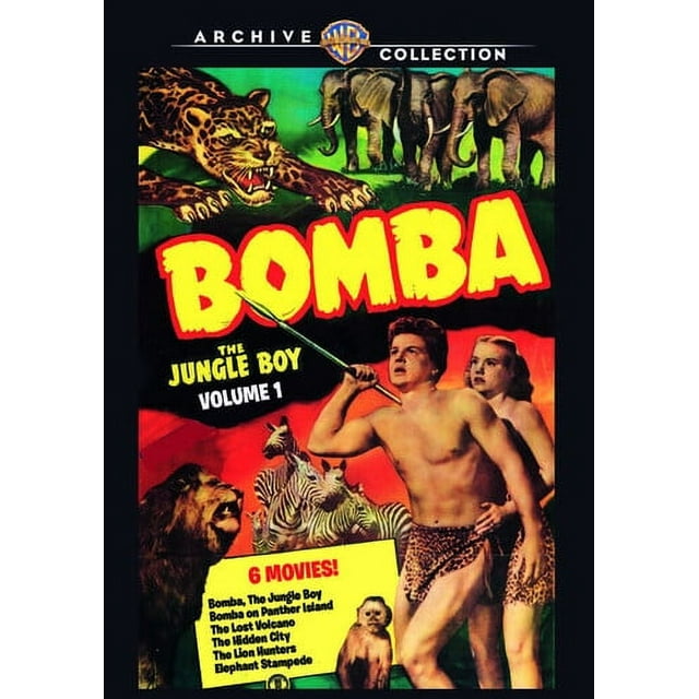 Bomba the Jungle Boy: Volume 1 (DVD), Warner Archives, Action & Adventure - Walmart.com