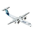 Bombardier Q400 Commercial Aircraft "WestJet Airlines" (C-FOEN) White ...