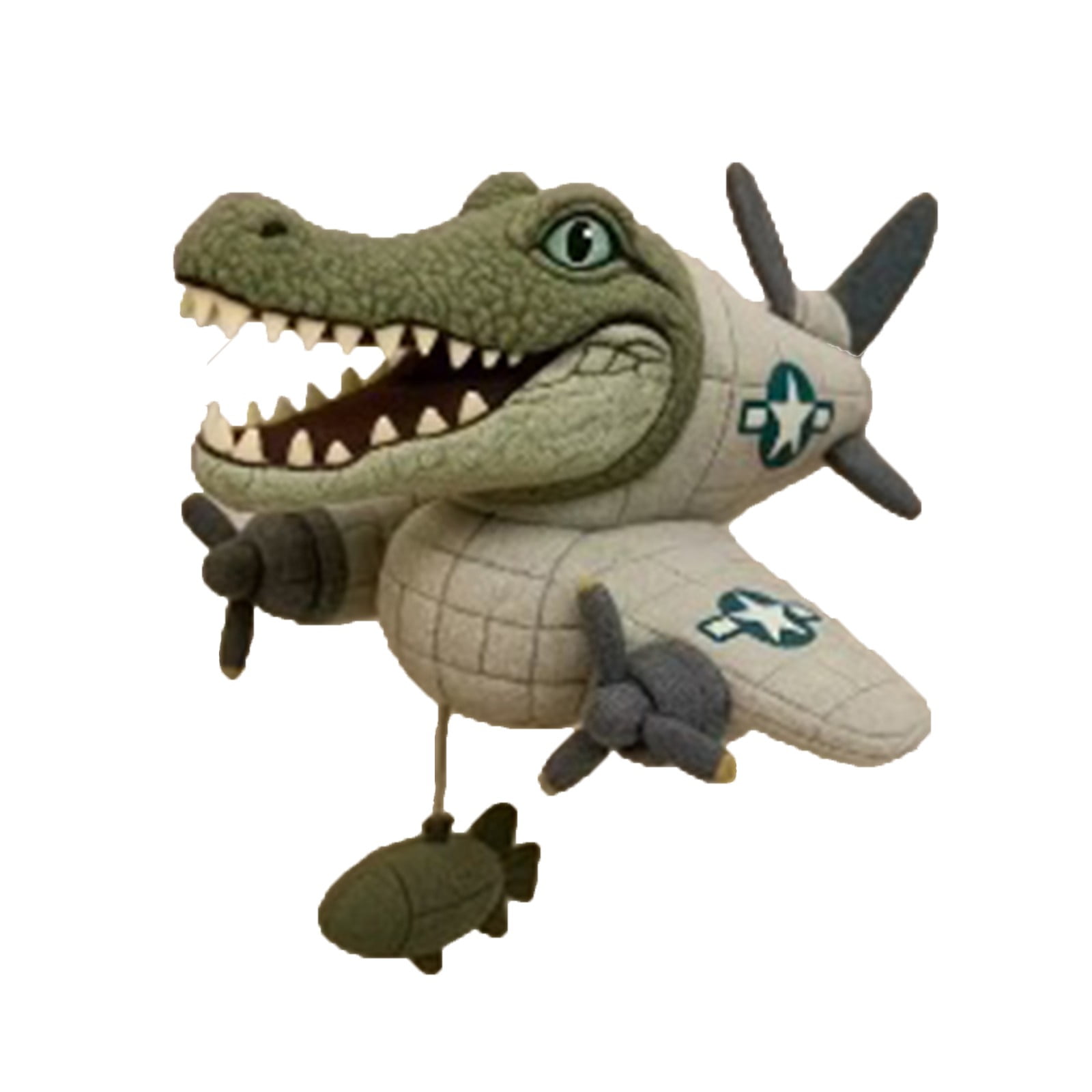 Bombardino Crocodilo Italian Brainrot Meme Collectible Bombardino ...