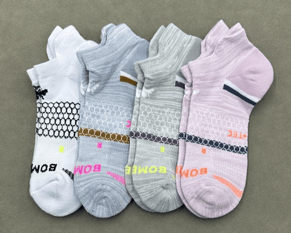 Bombas Women's Cushion Ankle Socks with Honeycomb Arch Support, Pastel ...